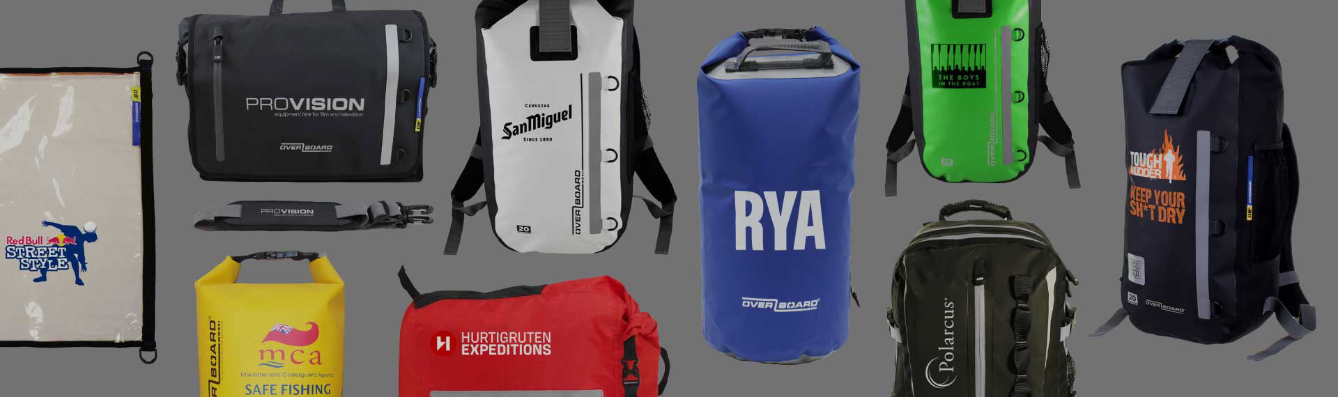Custom Bags with Logo | Personalised Dry & Waterproof Bags – OverBoard UK