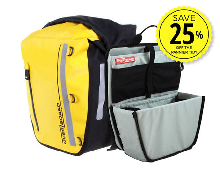 Waterproof Pannier for Cyclists | Waterproof Bike Panniers | OverBoard